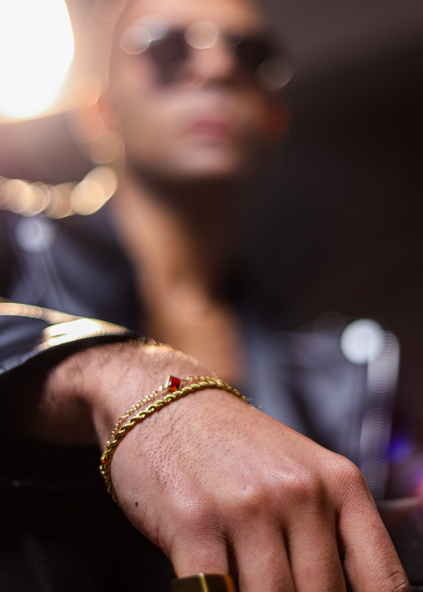 Rope Bracelet, Gold Vermeil. – GENTS.